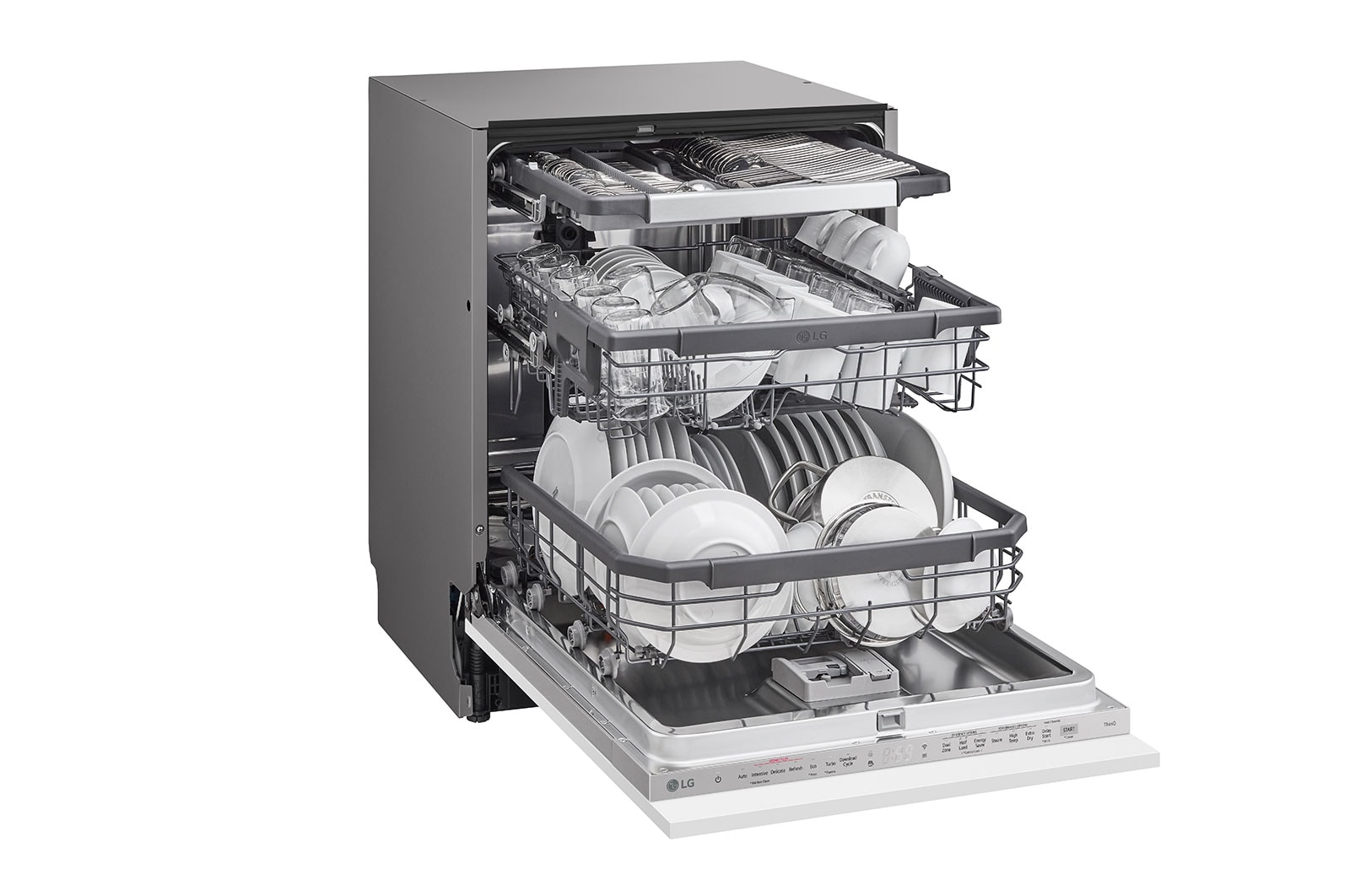 מדיח כלים אינטגרלי| LG ישראל| מנקה מחטא ומסיר לכלוך קשה