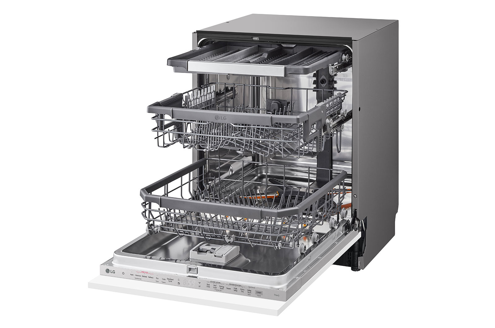 מדיח כלים אינטגרלי| LG ישראל| מנקה מחטא ומסיר לכלוך קשה