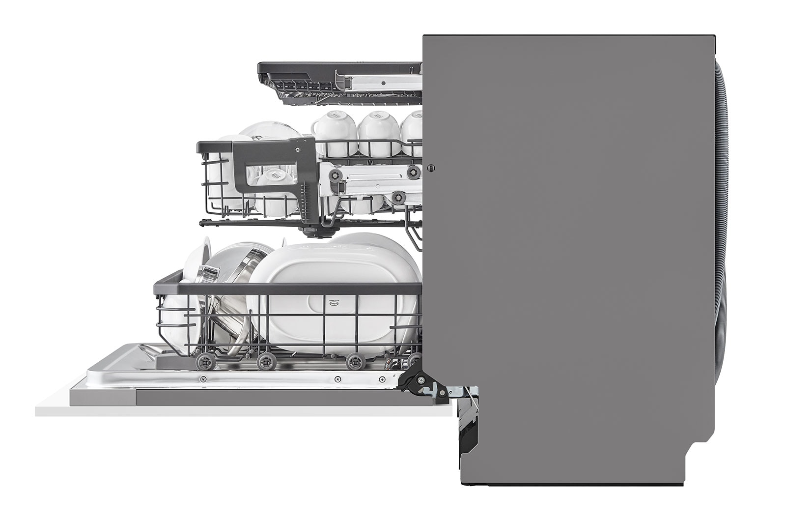 מדיח כלים אינטגרלי| LG ישראל| מנקה מחטא ומסיר לכלוך קשה
