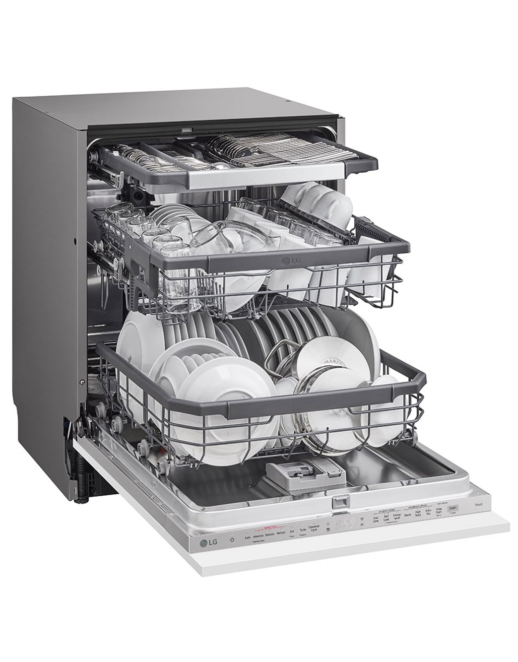 מדיח כלים אינטגרלי| LG ישראל| מנקה מחטא ומסיר לכלוך קשה