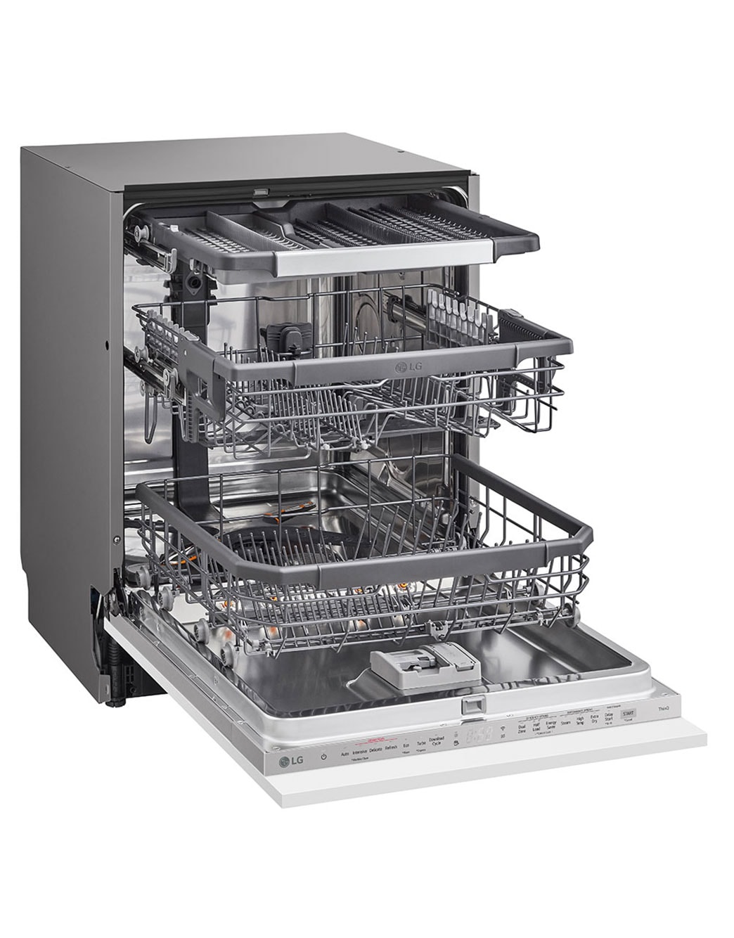 מדיח כלים אינטגרלי| LG ישראל| מנקה מחטא ומסיר לכלוך קשה