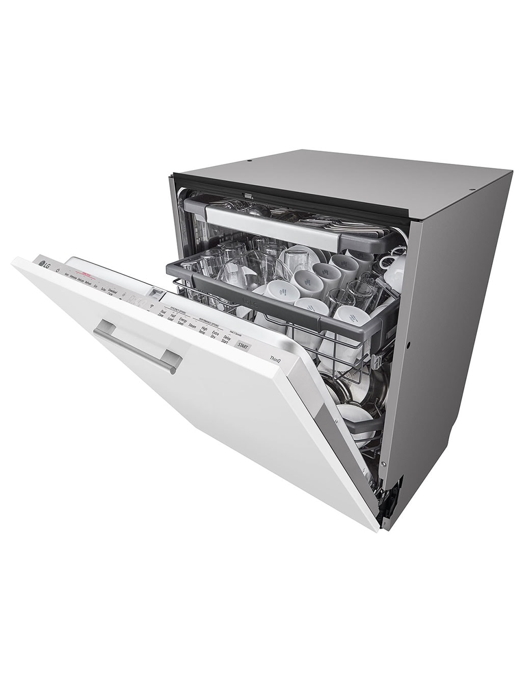 מדיח כלים אינטגרלי| LG ישראל| מנקה מחטא ומסיר לכלוך קשה