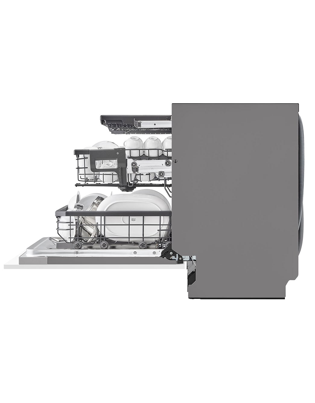 מדיח כלים אינטגרלי| LG ישראל| מנקה מחטא ומסיר לכלוך קשה