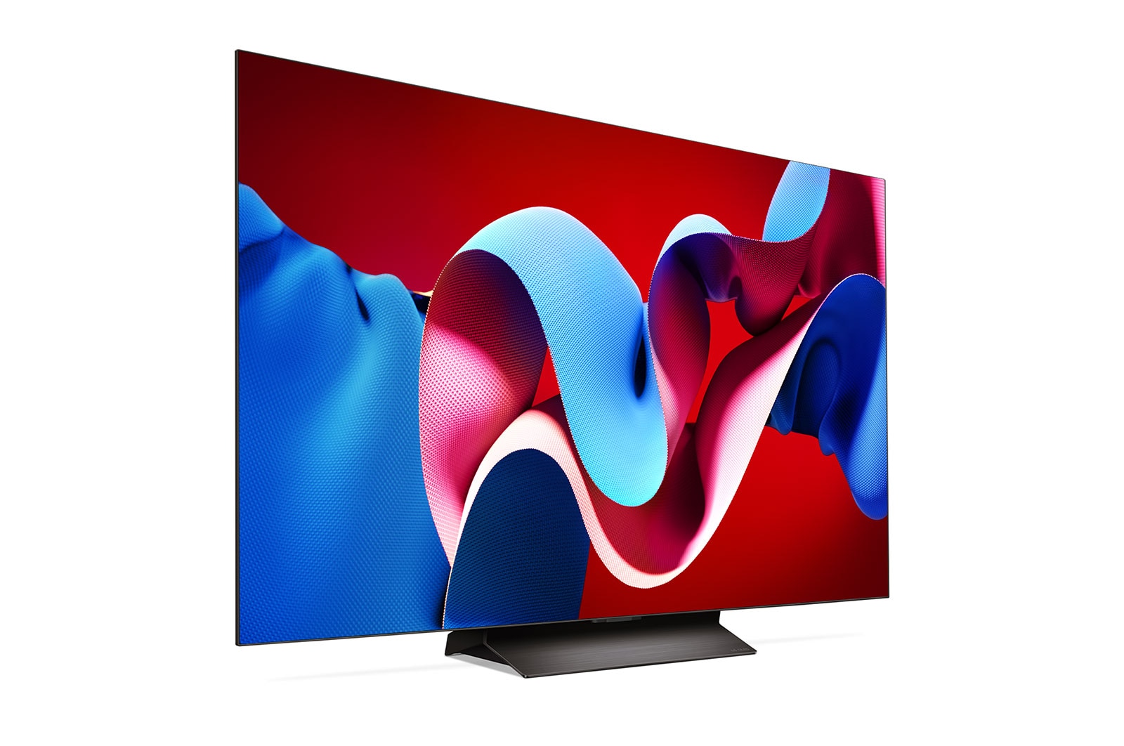 טלוויזיה חכמה שנת 2024 מדגם LG OLED evo AI C4 עם רזולוציה 4K בגודל 55 ...