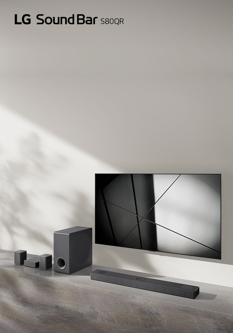 ال جی ایران | S80QR : ساندبار ال جی با 5.1.2 کانال | LG Iran