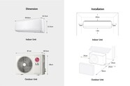 Split Air Conditioner LGC13T3 LG Levant