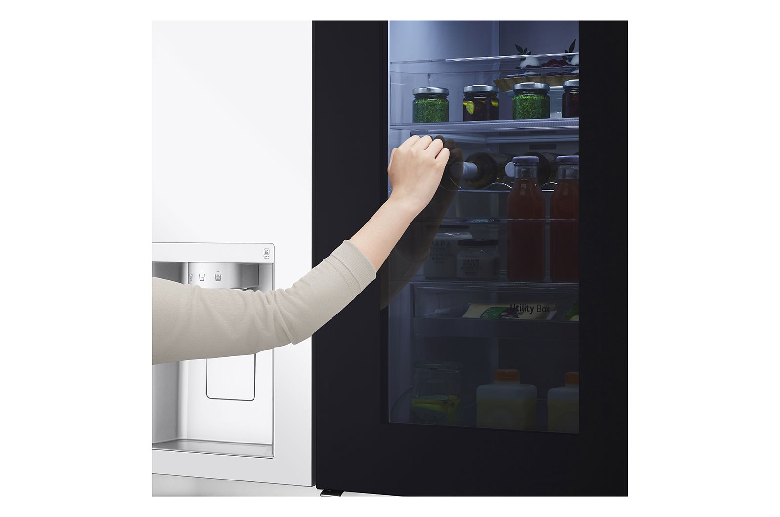 Side by Side Refrigerators | GCX-287TNW | LG Levant