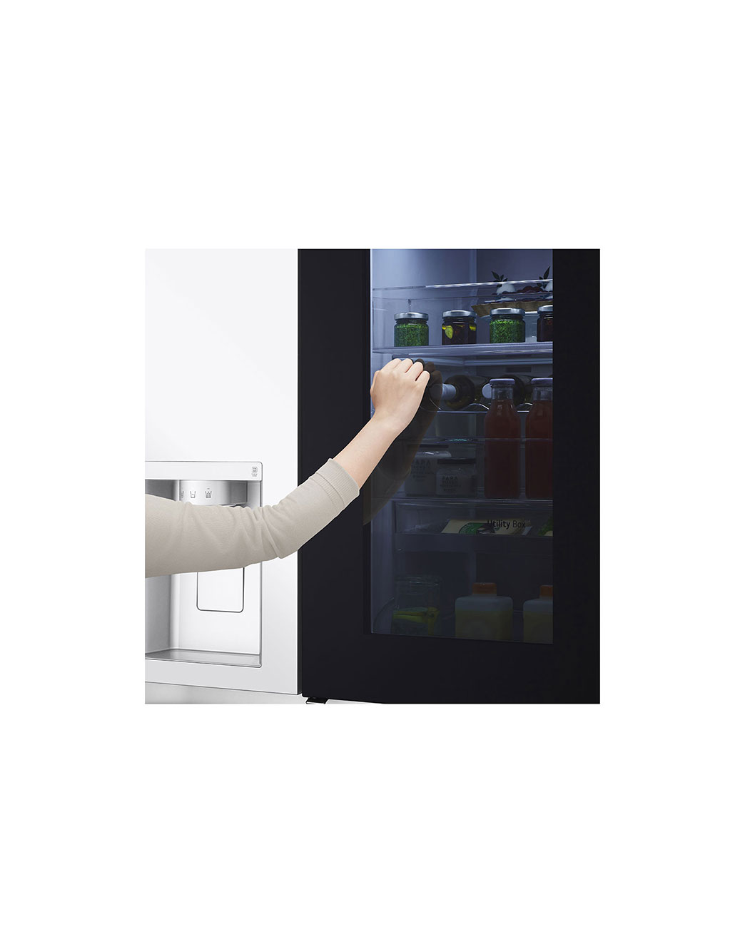 Side by Side Refrigerators | GCX-287TNW | LG Levant