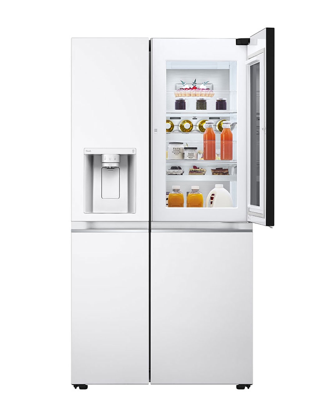 Side by Side Refrigerators | GCX-287TNW | LG Levant