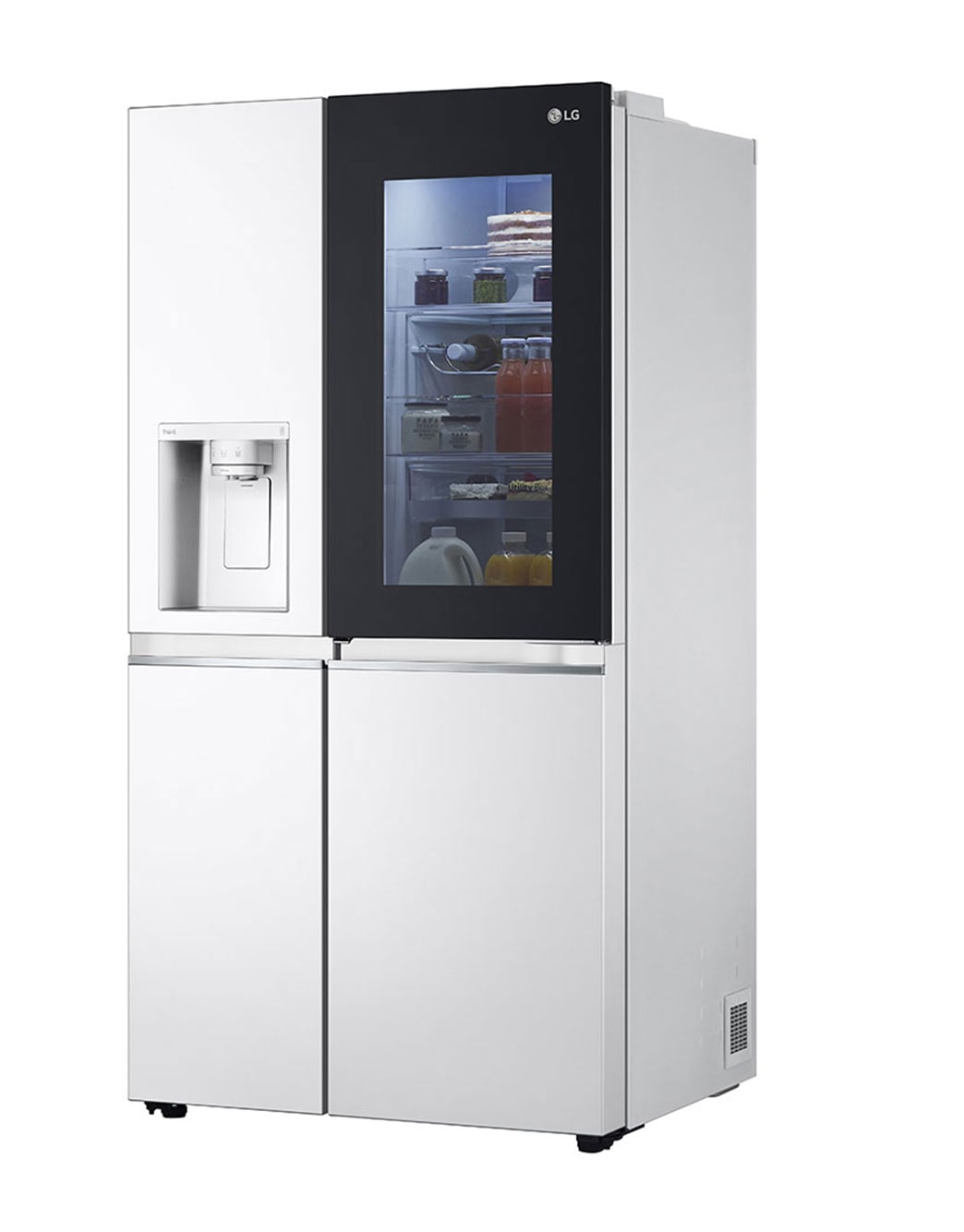 Side by Side Refrigerators | GCX-287TNW | LG Levant