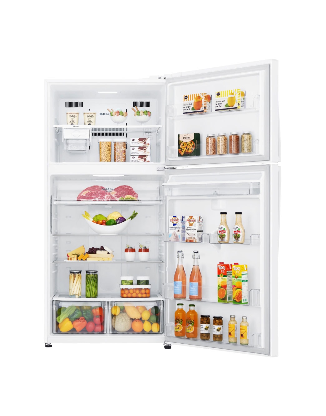 LG Top Freezer Refrigerators | GRM-852HWL | LG Levant