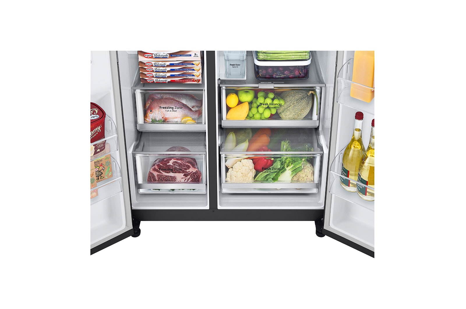 Side By Side Refrigerator |GCX-287TVAN| LG Levant