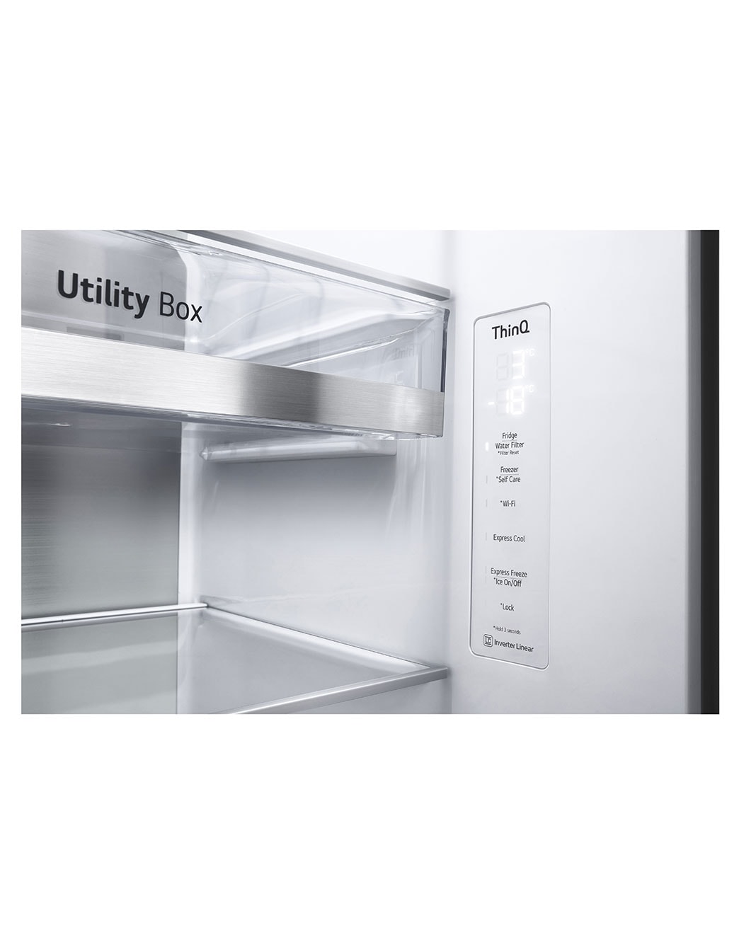 Side By Side Refrigerator |GCX-287TVSI| LG Levant
