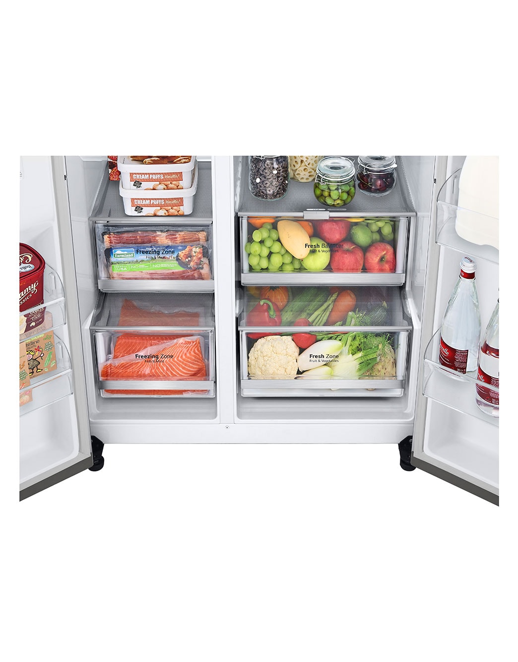 Side By Side Refrigerator |GCX-287TVSI| LG Levant
