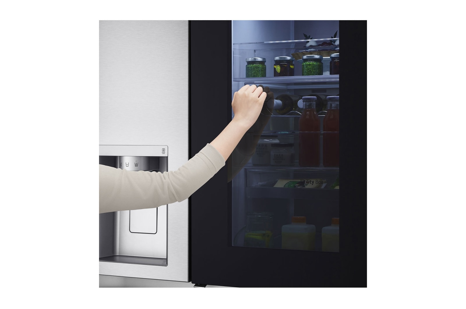 Side By Side Refrigerator |GCX-287TVSI| LG Levant