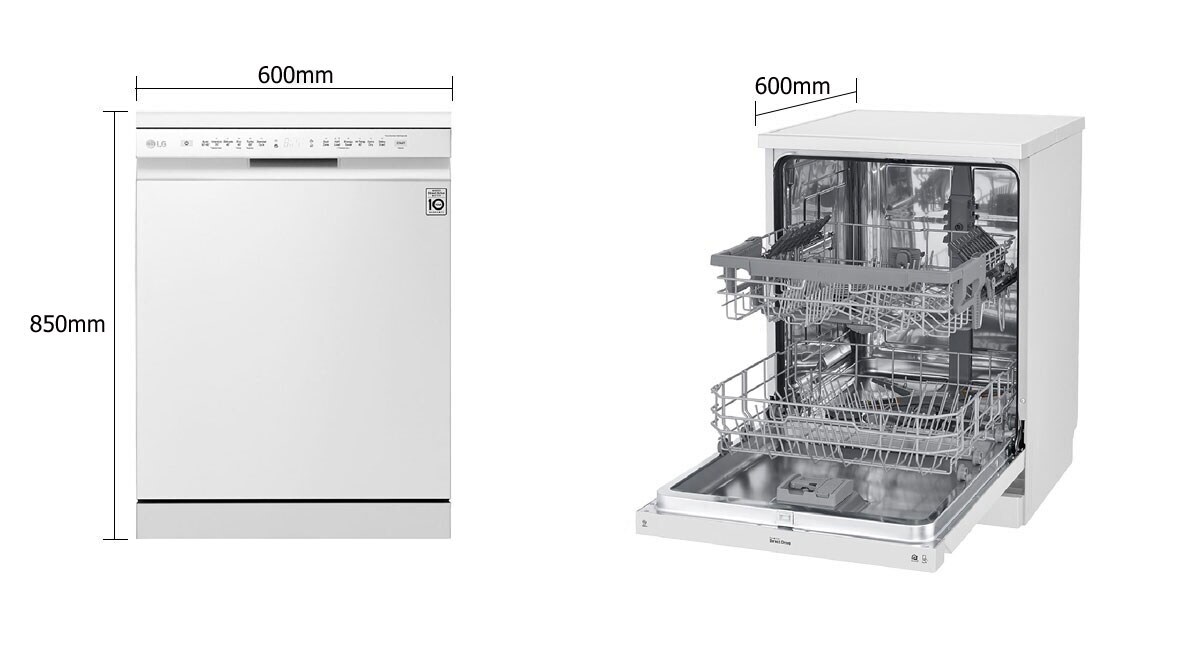 TrueSteam™ Dishwashers | DFB425FW | LG Levant