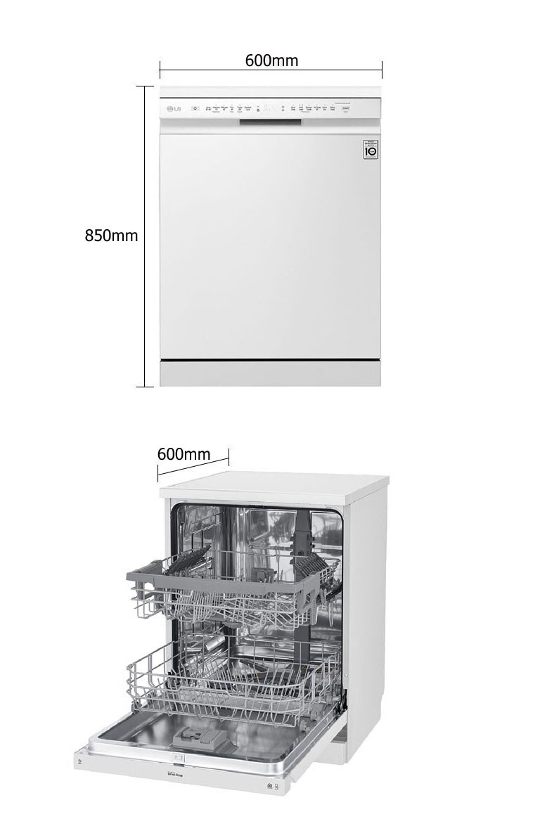 TrueSteam™ Dishwashers | DFB425FW | LG Levant