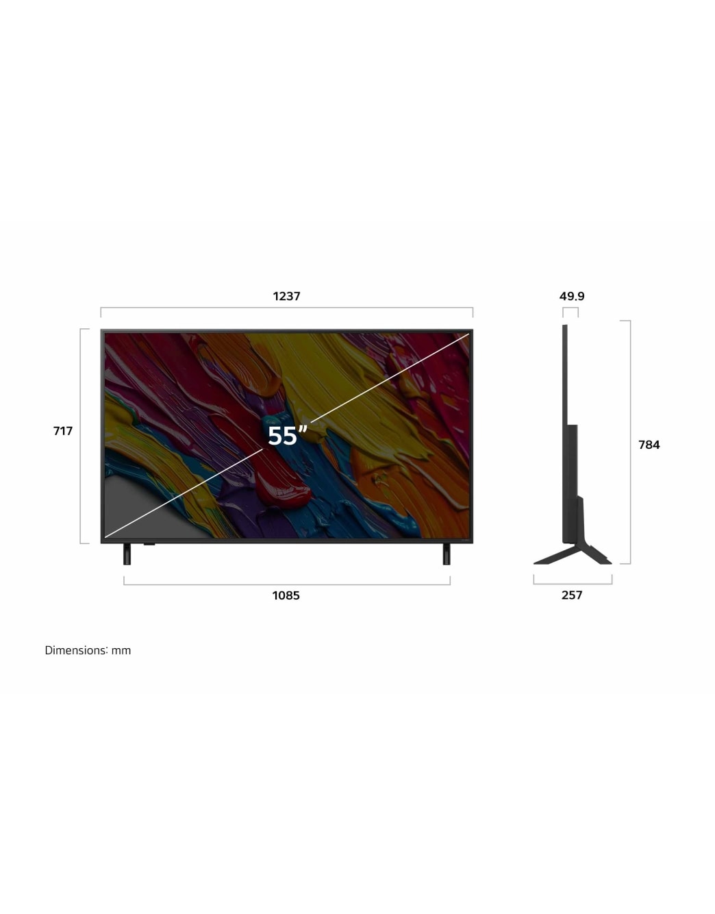 LG QNED TV 55 Inch | 55QNED82A6A | LG Levant