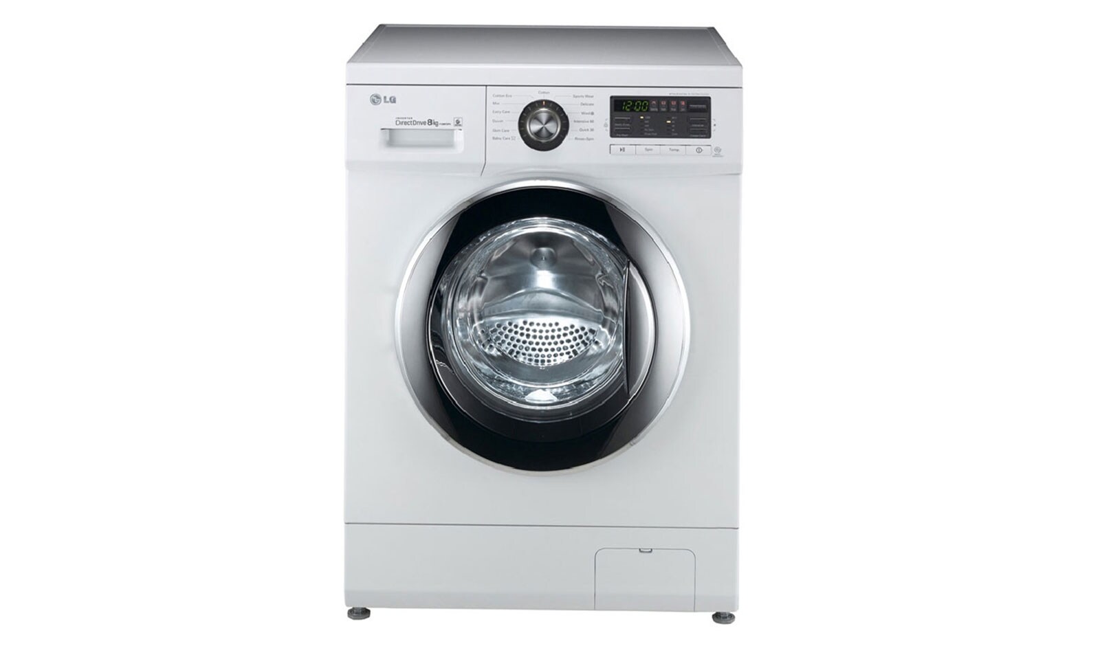 LG Front Load Washer, Kg, Motion Direct Drive, Steam Technology LG UAE ...