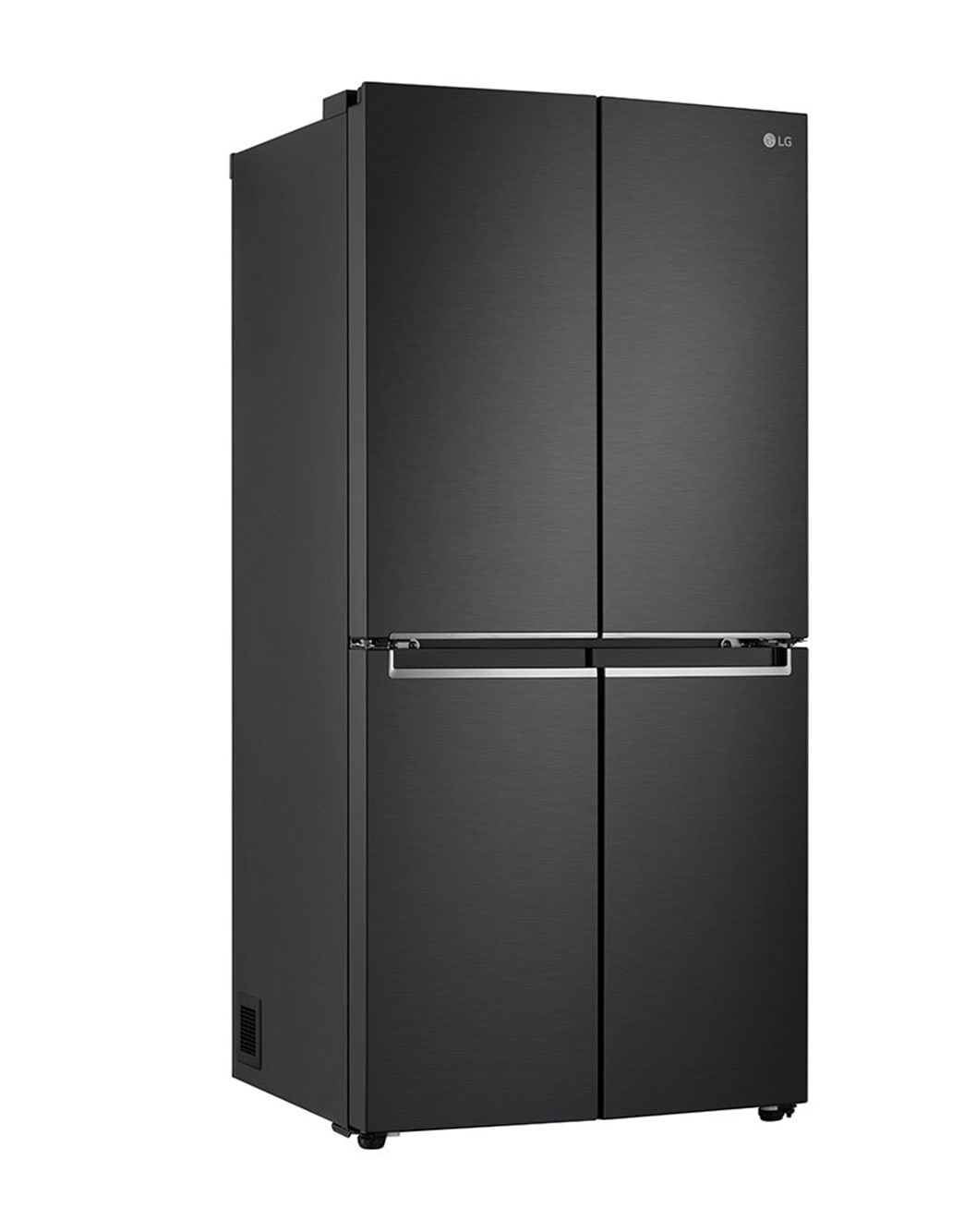 594L Side-by-Side Fridge with Slim Width in Black | LG LK