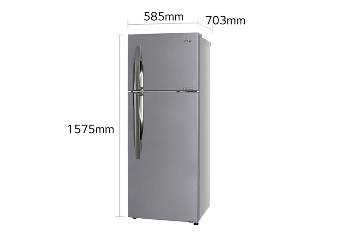 LG 284 Litres Frost Free Refrigerator With Smart Inverter Compressor ...
