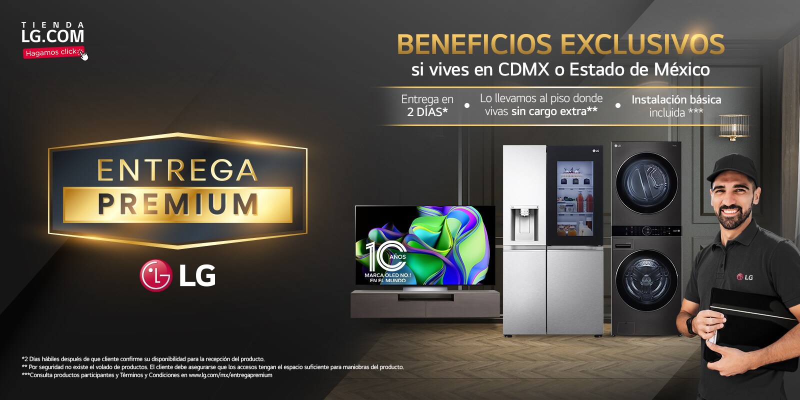 Descubre los electrodomésticos para tu hogar | LG México