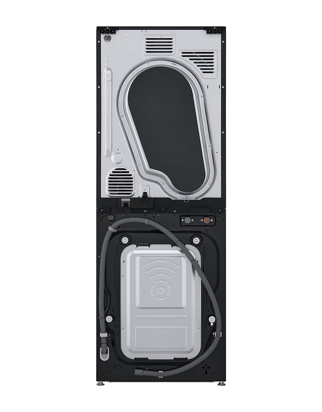 WT1210BBF-12 kg / 10 kg WashTower(Svart) | LG Norge