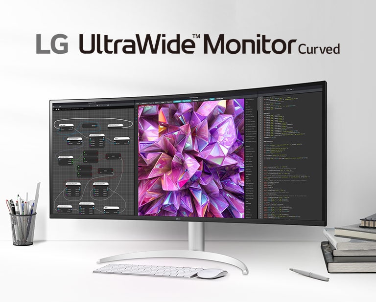 37,5'' 21:9 Curved UltraWide™ QHD+(3840x1600)-skjerm | LG Norge