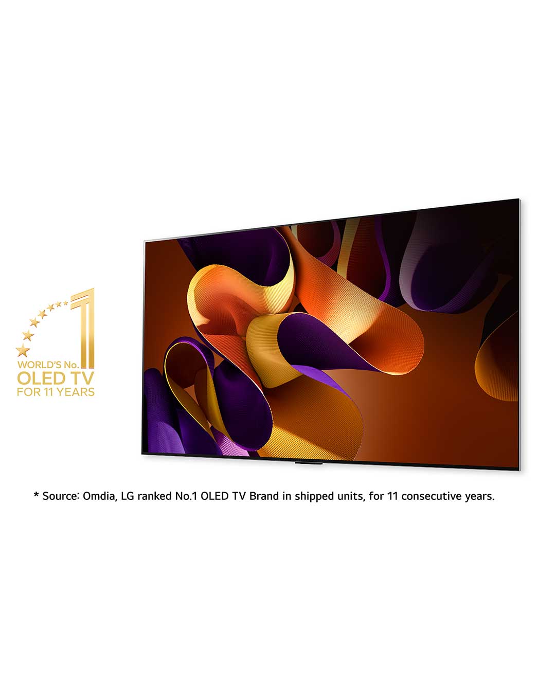 65-tommers LG OLED evo AI G4 4K Smart TV 2024 - OLED65G45LW | LG Norge