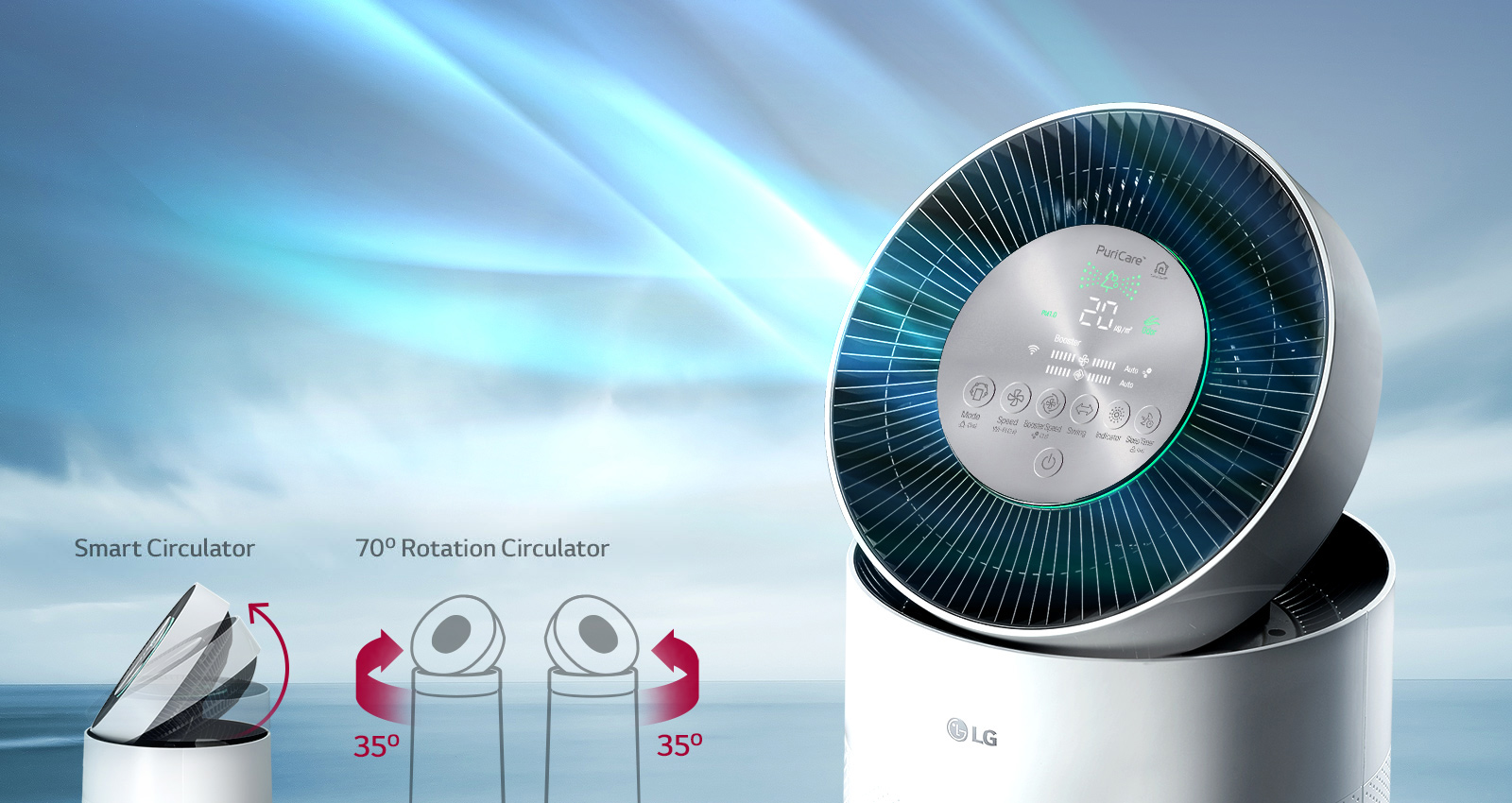LG PuriCare™ 360° Single Air Purifier | LG Nepal