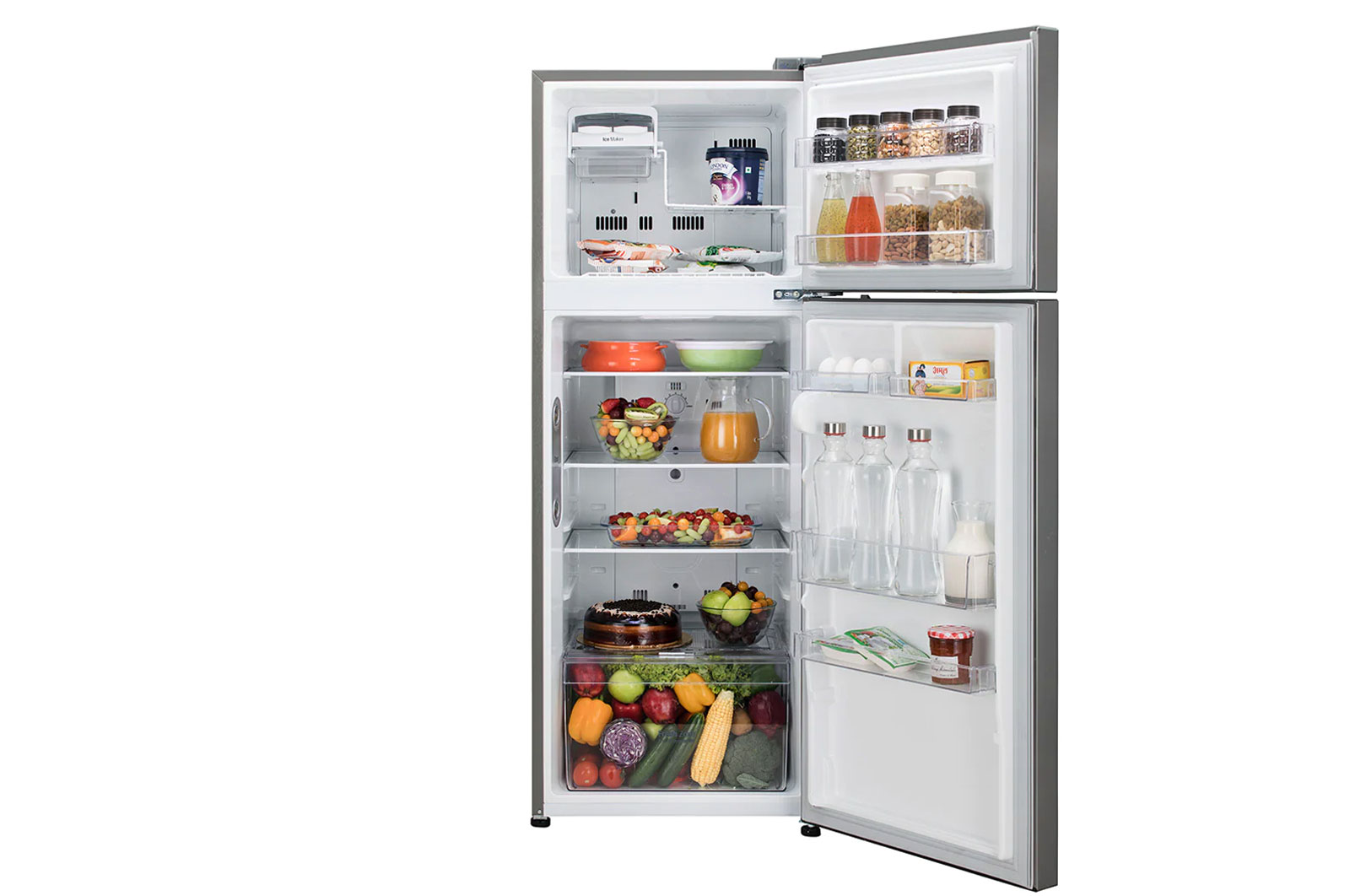 LG 284 Litres Frost Free Refrigerator With Smart Inverter Compressor ...