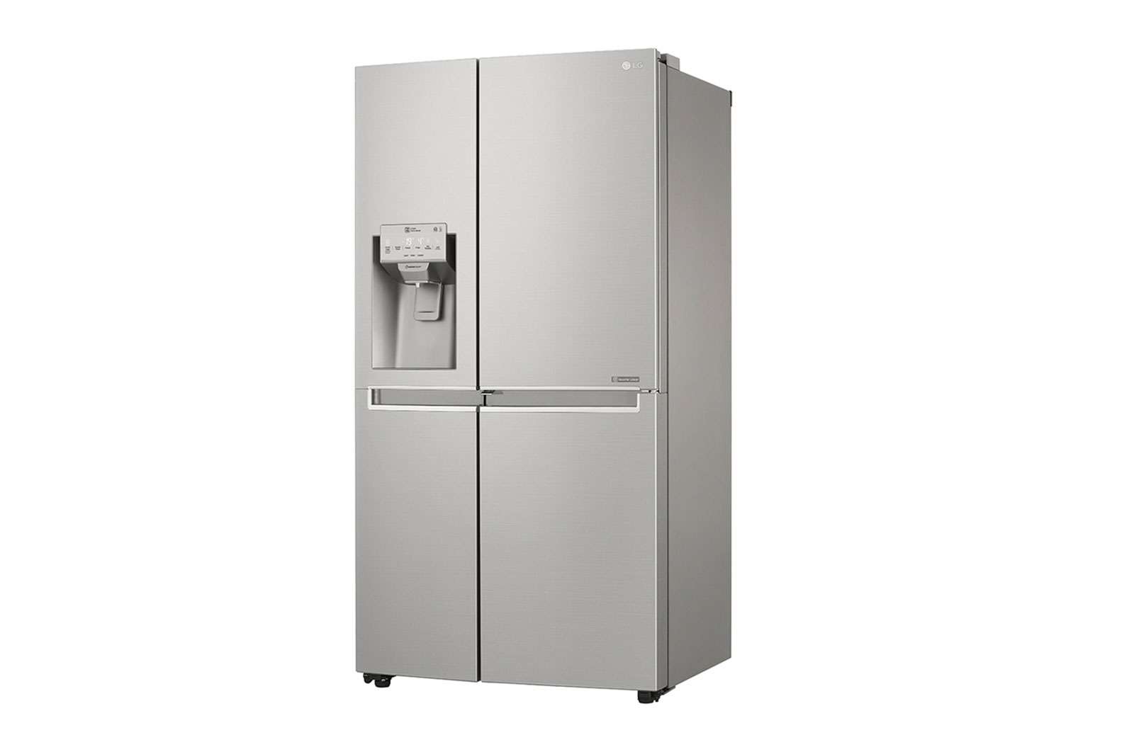 601L Side-by-Side Fridge with Bioshield™ in Silver | LG NP
