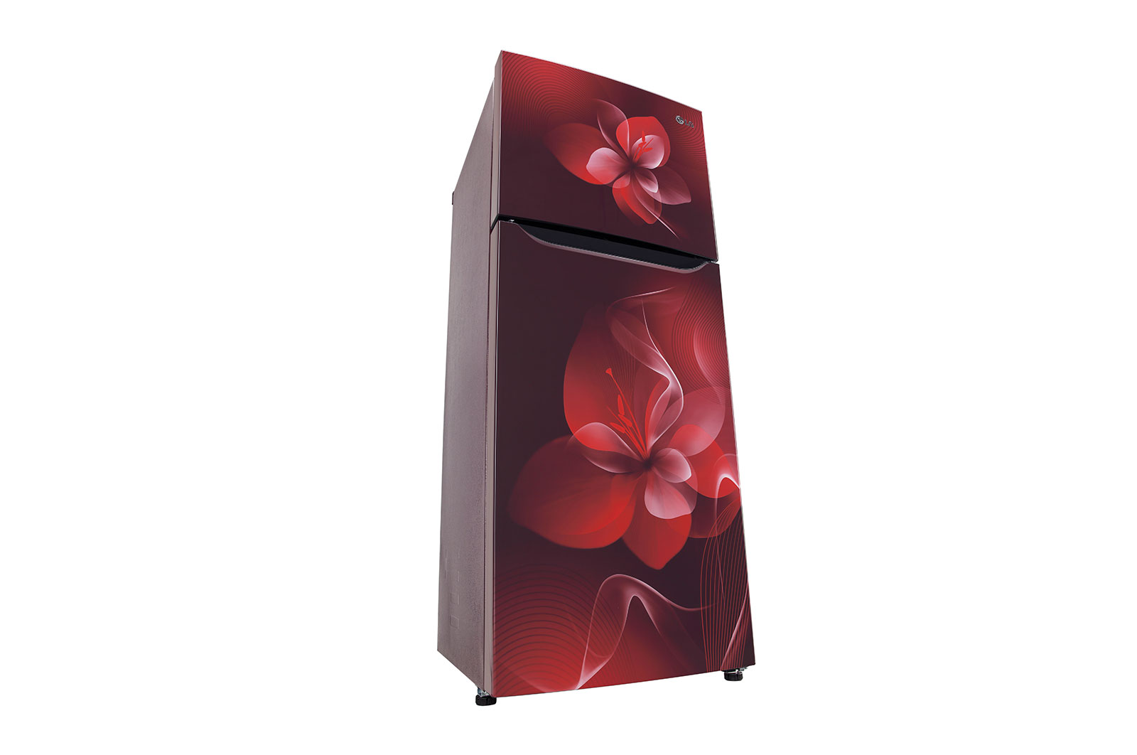 260L Frost Free Convertible Fridge in Scarlet Dazzle | LG NP