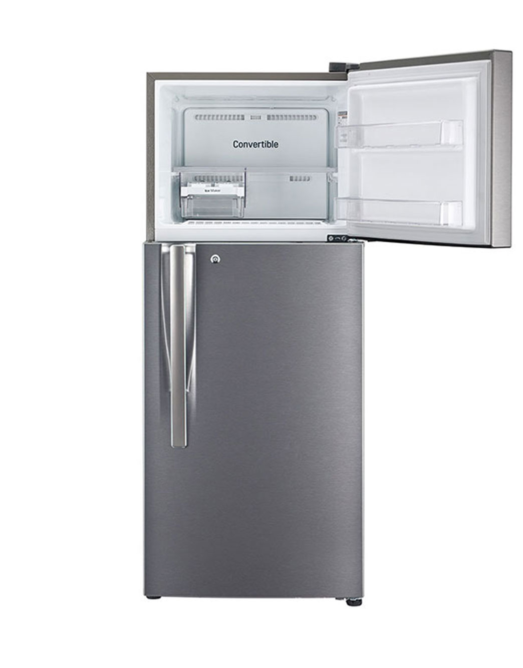 260L Convertible Top Freezer in Dazzle Steel | LG NP