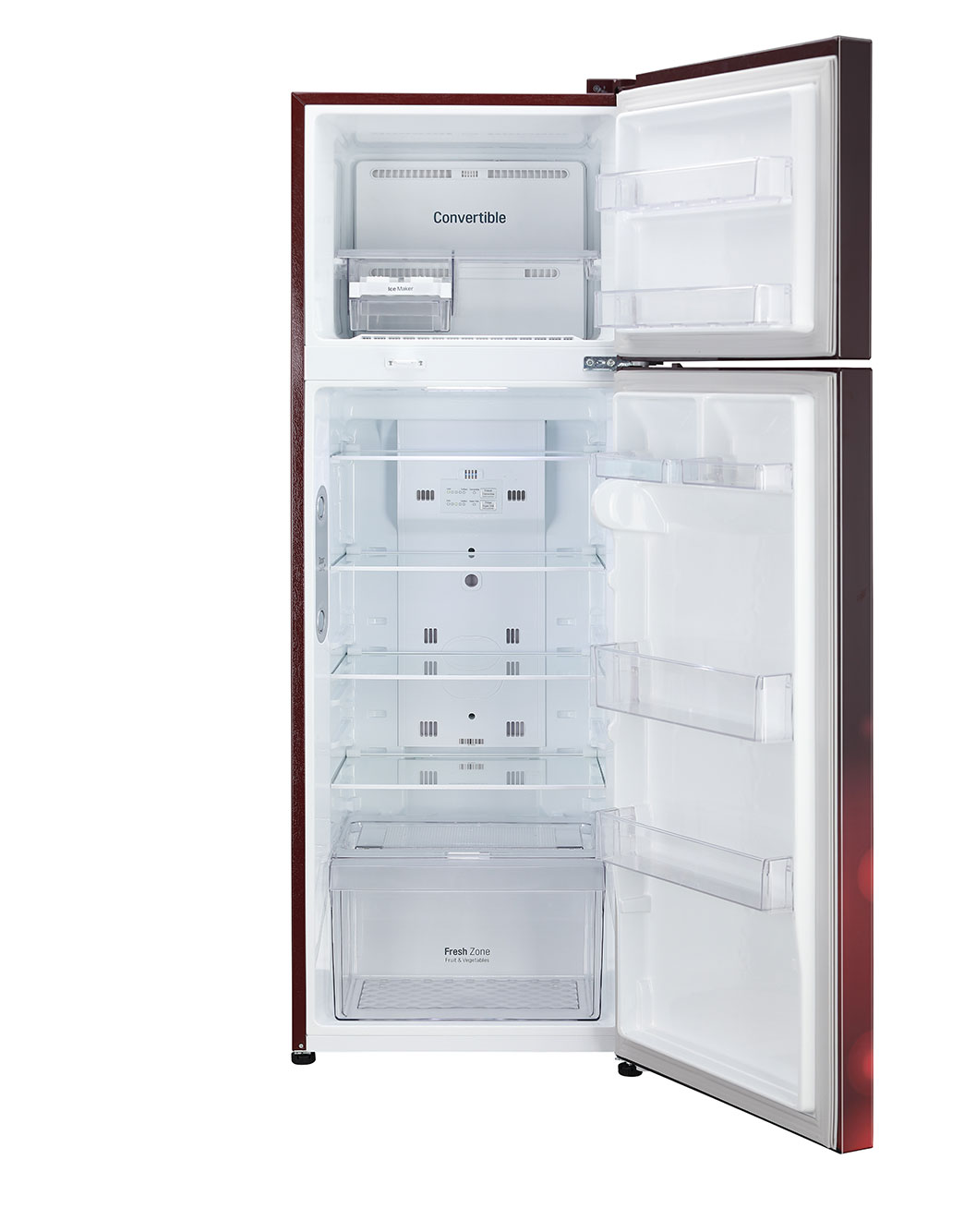 308L ConvertiblePLUS Top Freezer in Scarlet Charm | LG NP
