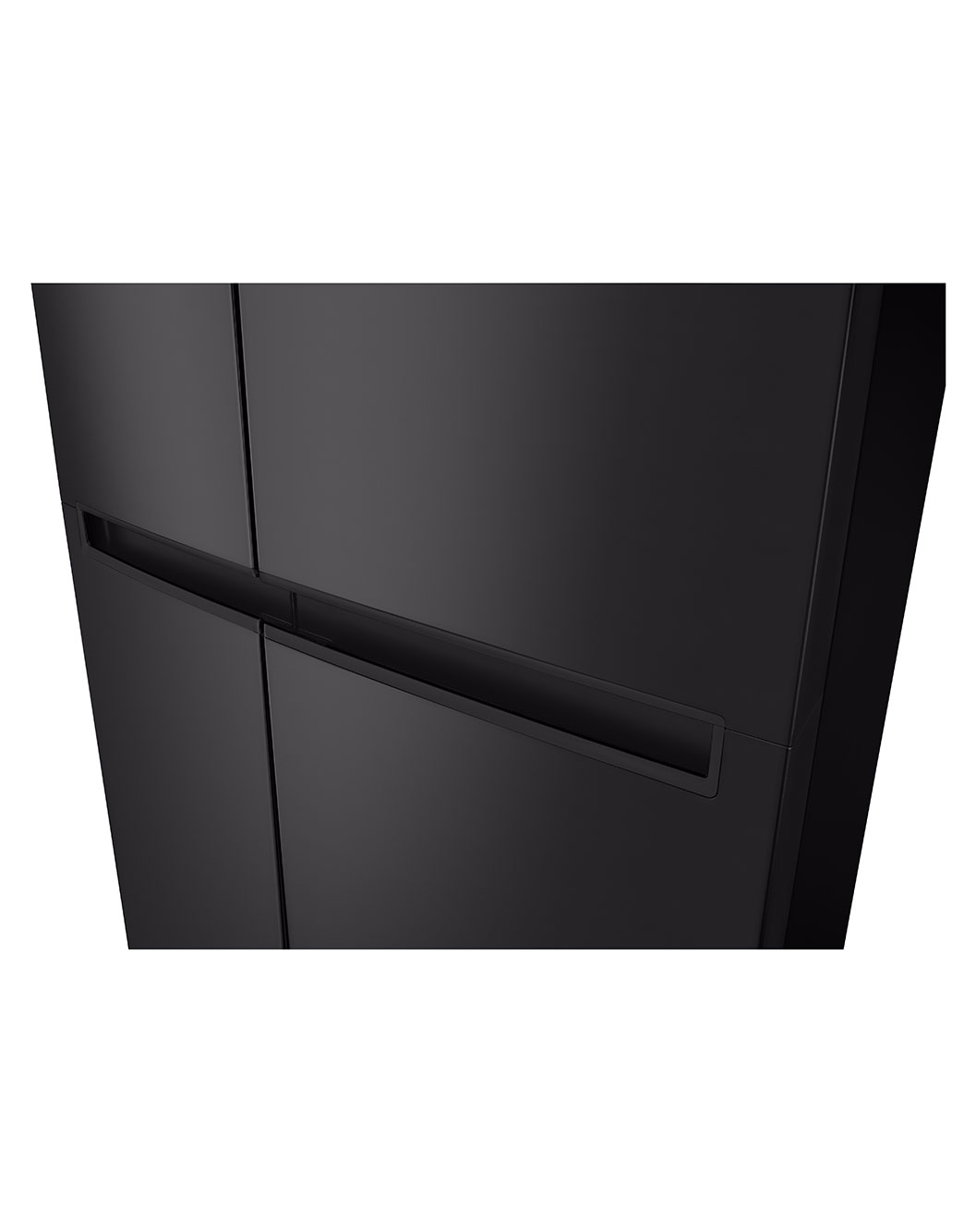 688L Side-by-Side Fridge with Deodorizer in Black | LG NP