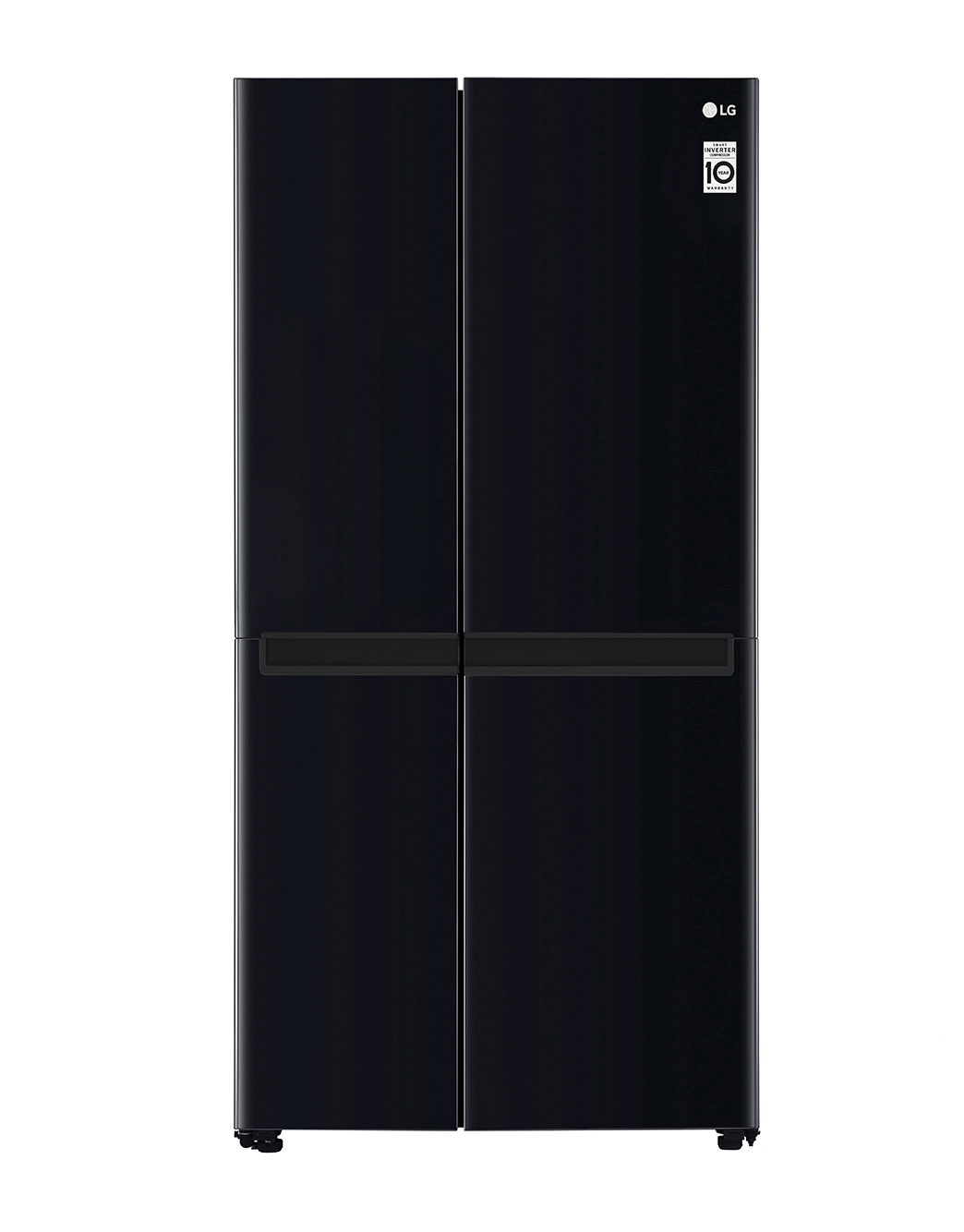 688L Side-by-Side Fridge with Deodorizer in Black | LG NP