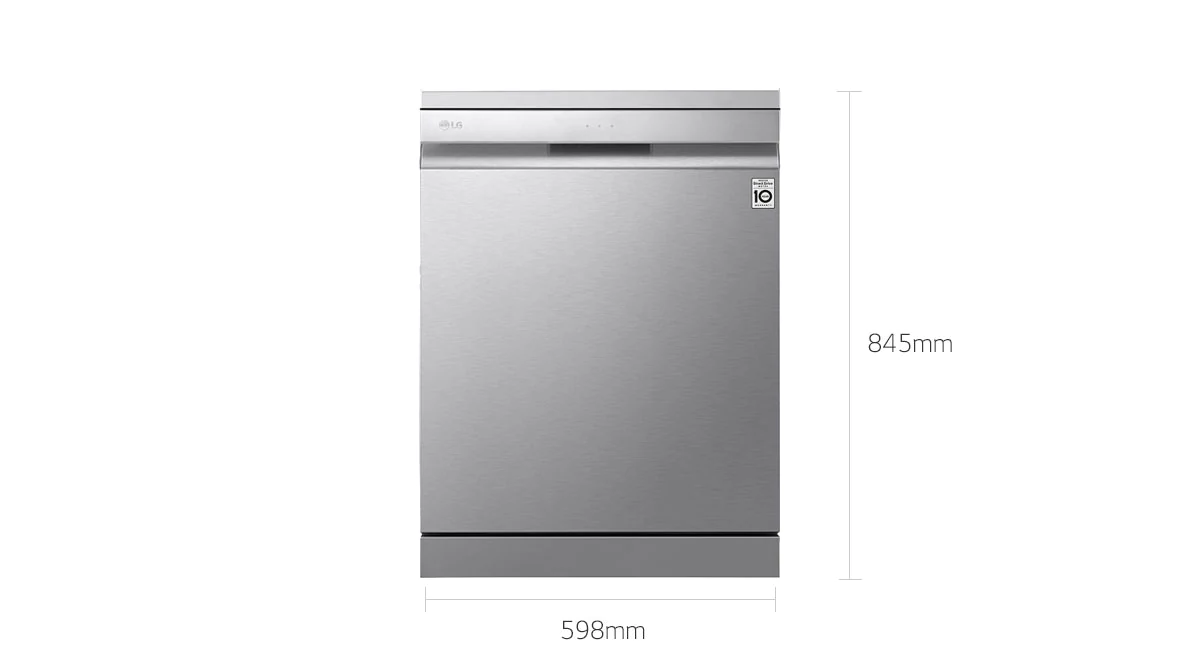 LG Top Control Smart Wi-fi Enabled Dishwasher with QuadWash™ and ...