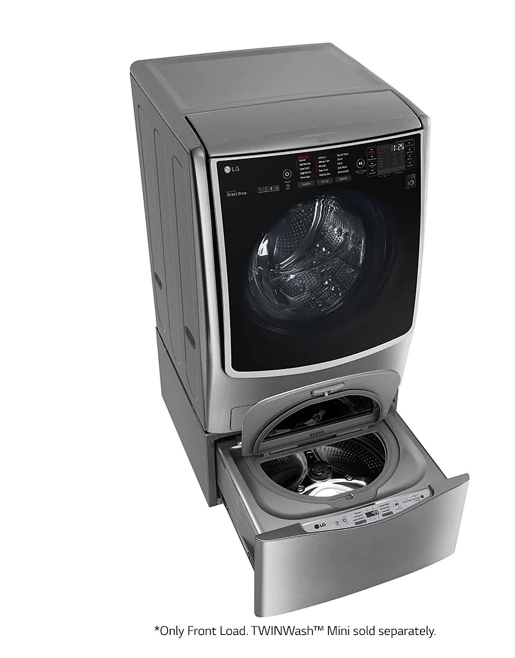 LG 21/12kg, Front Load Smart Washing Machine with 6 Motion Inverter ...