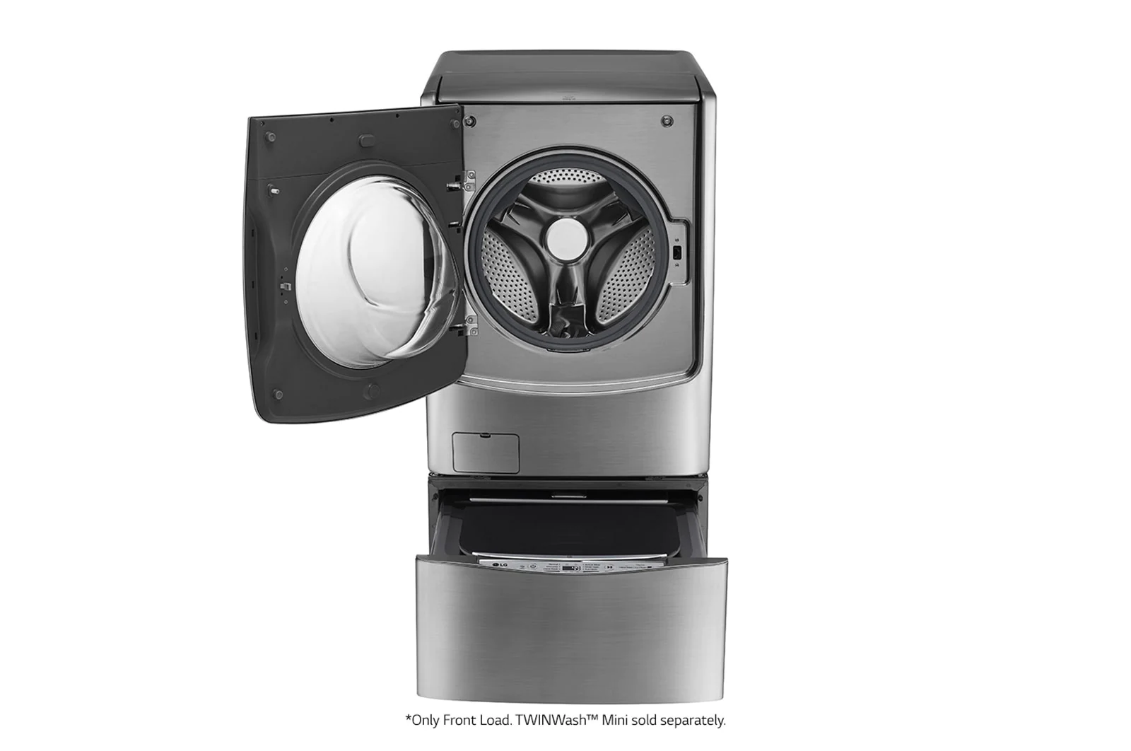 LG 21/12kg, Front Load Smart Washing Machine with 6 Motion Inverter ...