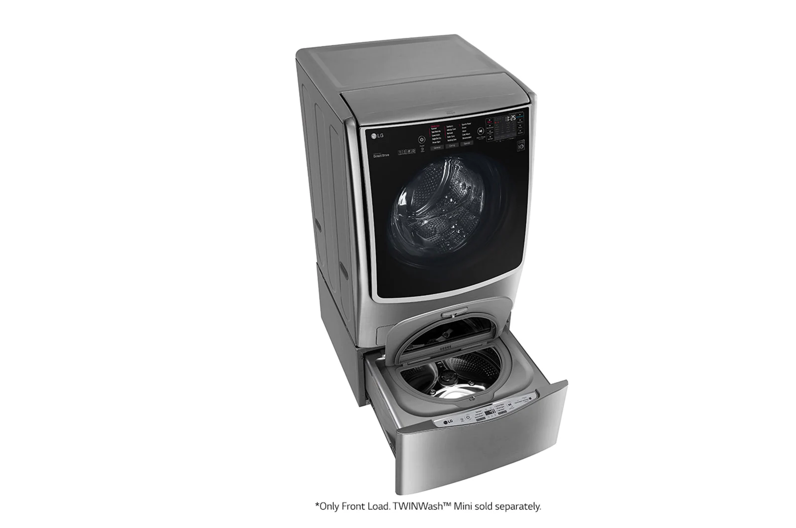 LG 21/12kg, Front Load Smart Washing Machine with 6 Motion Inverter ...