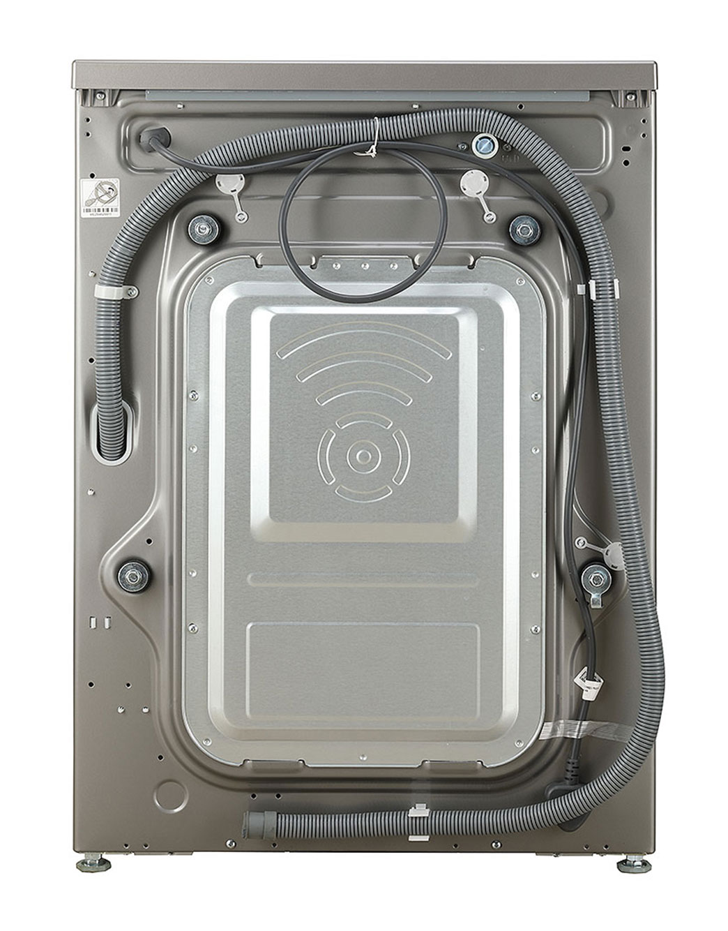 9KG TurboWash™ Front Load Washing Machine in Silver | LG NP