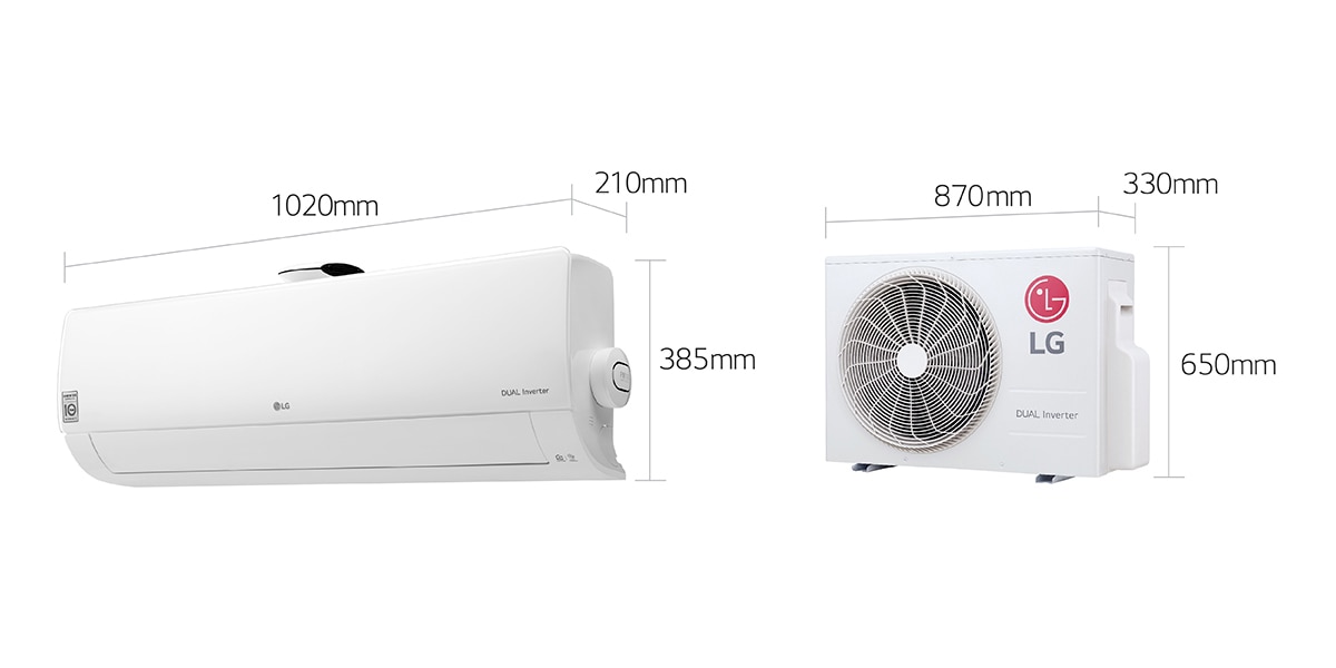 LG 2.0 HP Split Type Dual Inverter Deluxe Aircon | LG PH