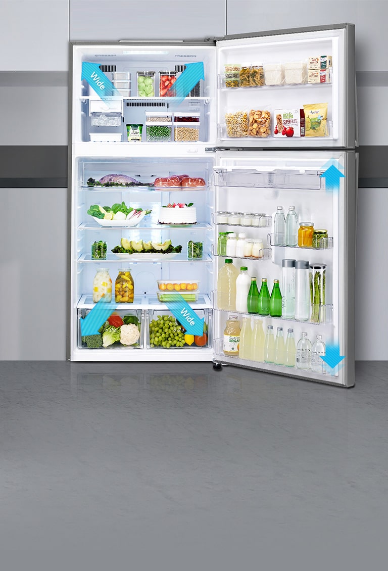 LG Frigider LG | Clasa E | 509 L | Door Cooling | Smart ThinQ ...