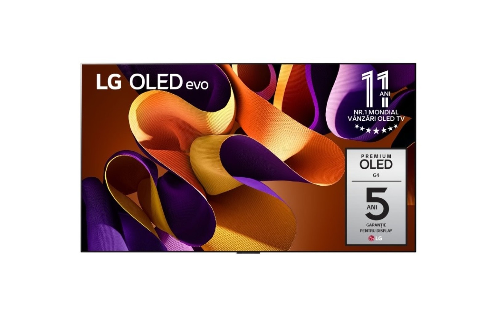 LG OLED evo AI G4 4K Smart TV 2024 65 inch - OLED65G42LW | LG România