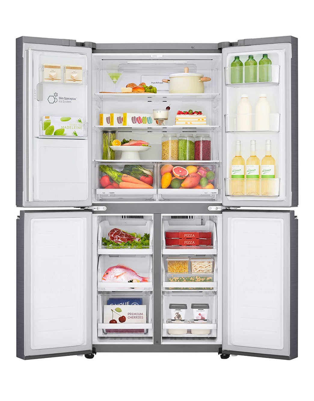 LG Slim Multi-Door frižider, DoorCooling⁺™ tehnologija, ThinQ ...