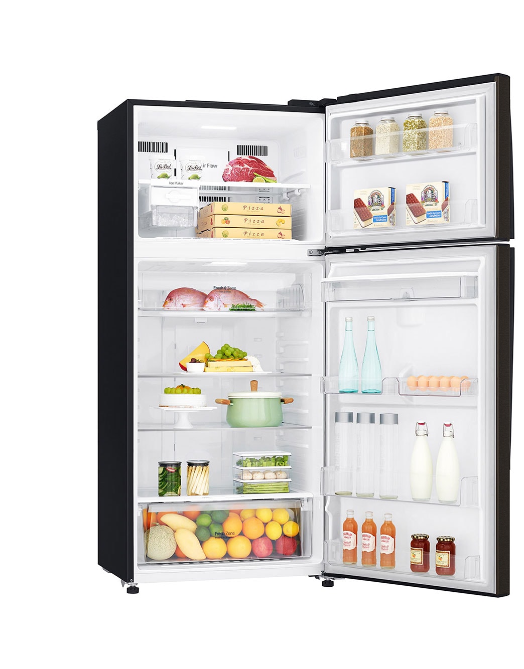 LG Kombinovani frižider sa gornjim zamrzivačem | LG Srbija