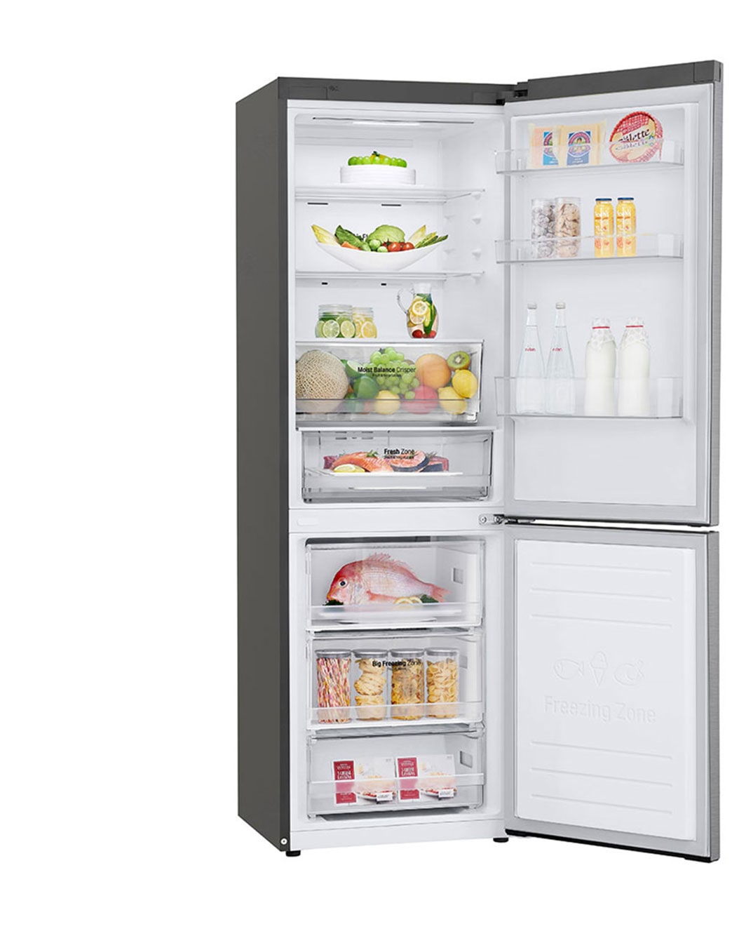 LG Kombinovani frižider sa donjim zamrzivačem | LG Srbija