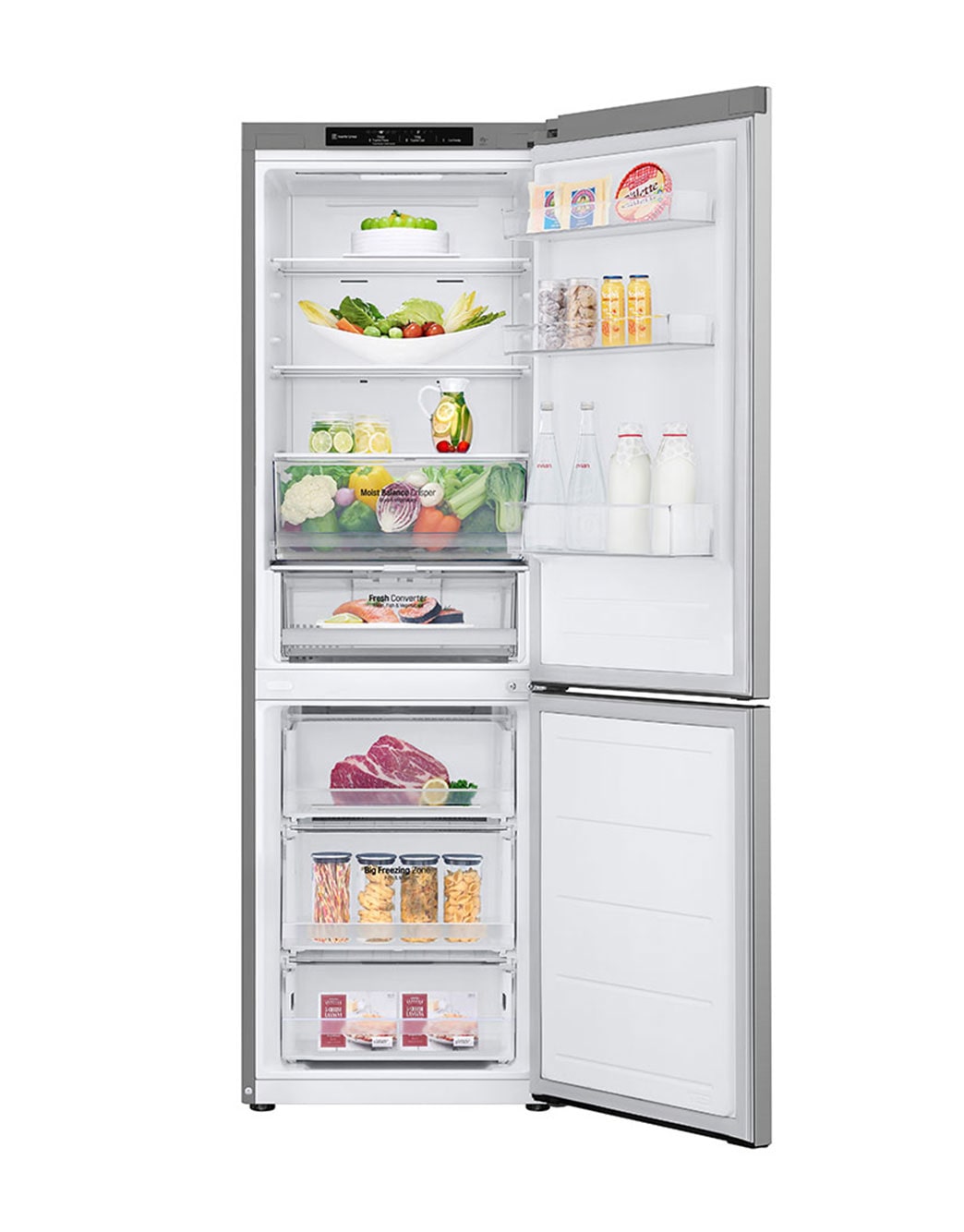 Kombinovani frižider sa donjim zamrzivačem | LG RS