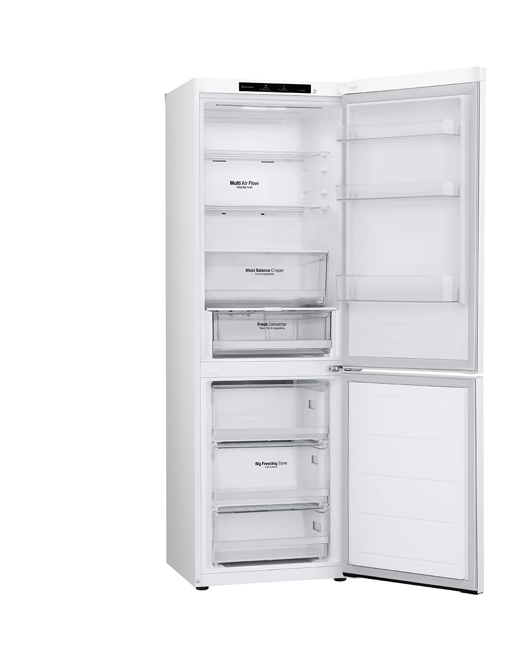 LG 344L Kombinovani frižider sa donjim zamrzivačem|LG Srbija